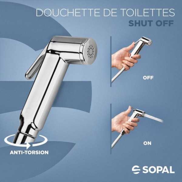 KIT POUR DOUCHETTE DE TOILETTE